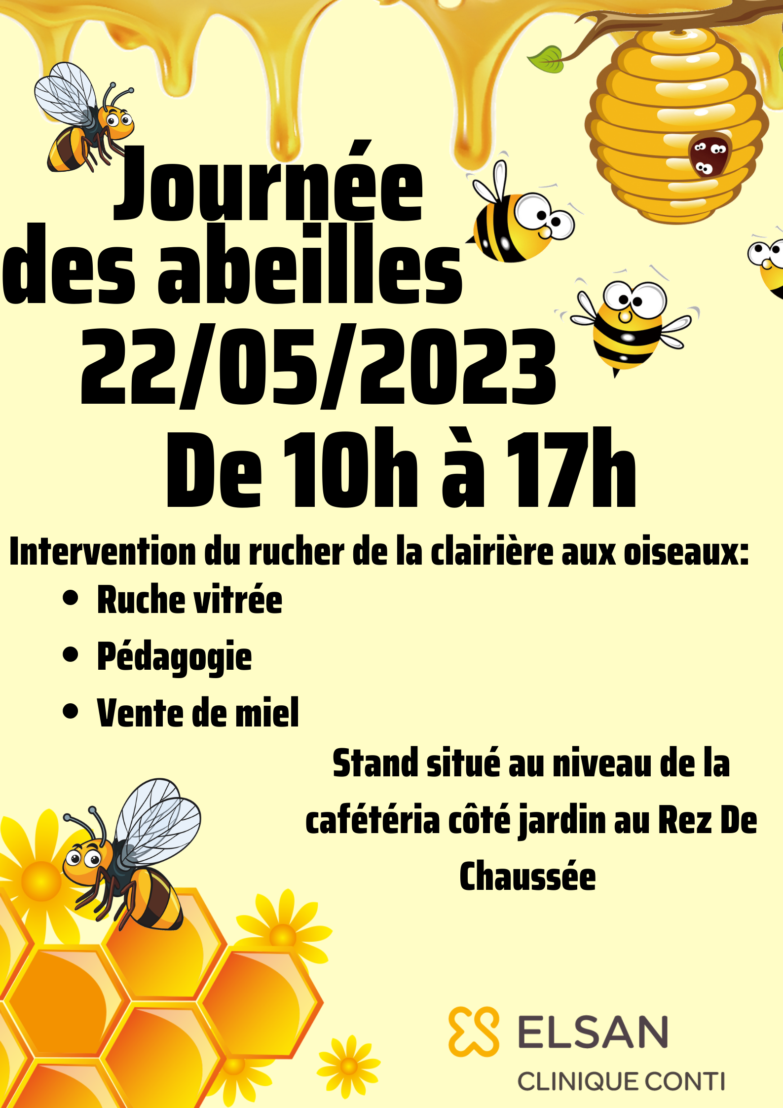 Journée des abeilles 22/05/2023 | Elsan